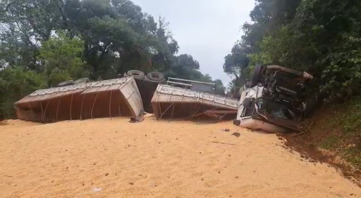 Grave acidente é registrado na PR 182